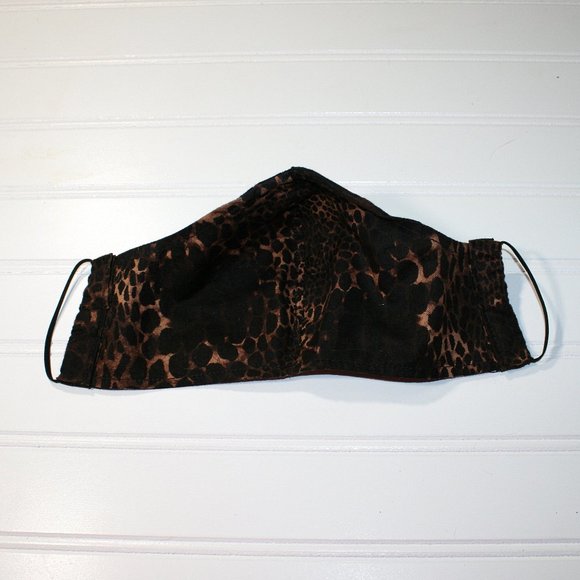 Hand Crafted | Accessories | Handmade Brown Black Animal Print Face ...